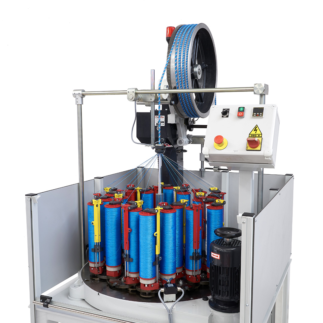 Braiding Machines for Braided Cords and Ropes - Ratera